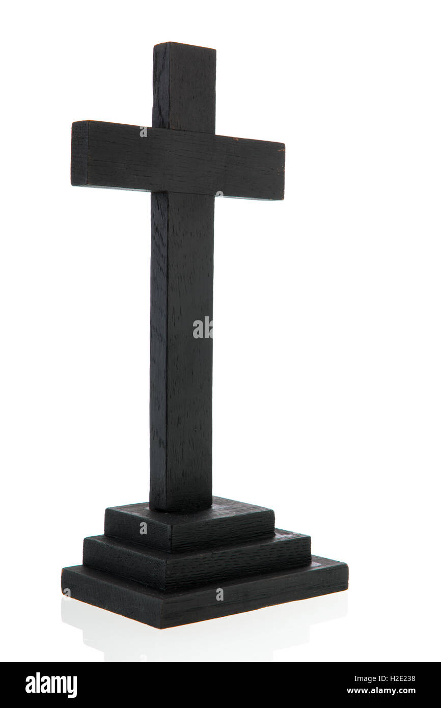 Black cross hi-res stock photography and images - Alamy