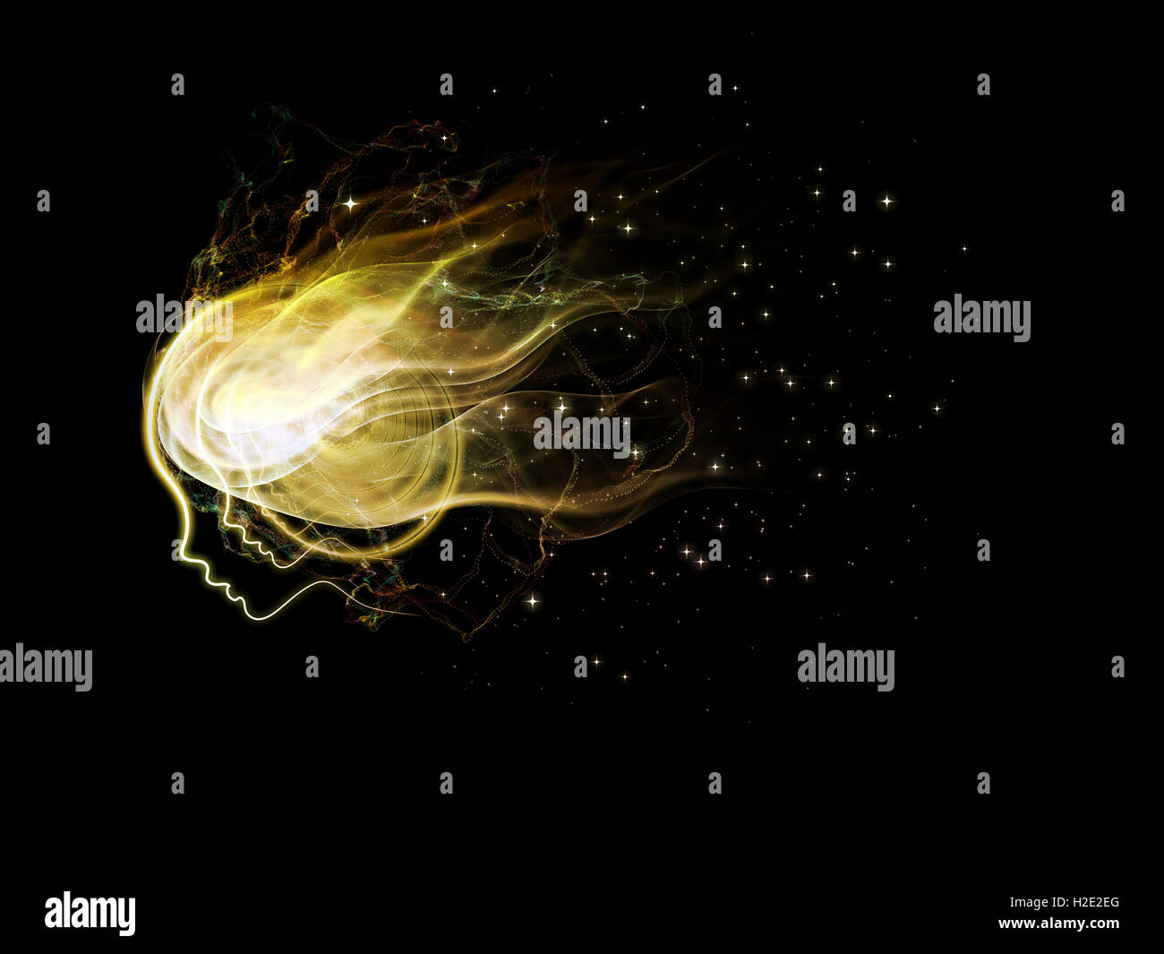 Brain drawing child hi-res stock photography and images - Alamy
