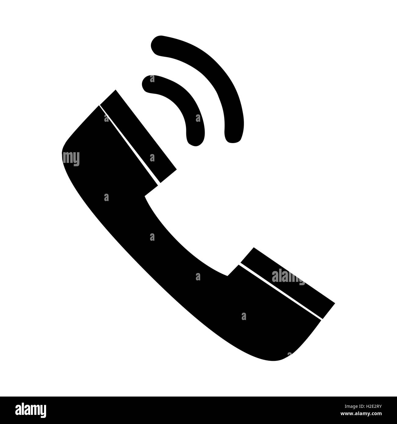 icon telephone call Stock Photo - Alamy