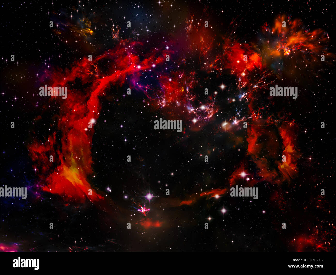 Inner Life of Space Stock Photo - Alamy