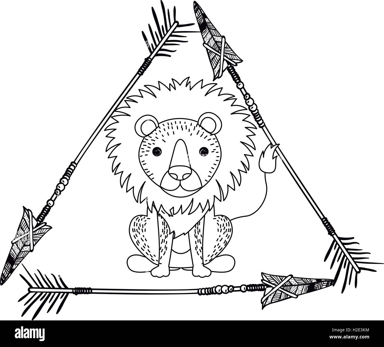 Lion animal cartoon design Stock Vector Image & Art - Alamy