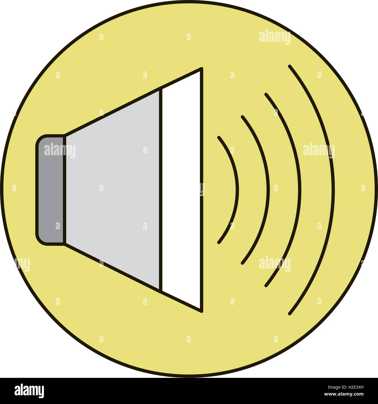 Isolated volume icon Stock Vector Image & Art - Alamy