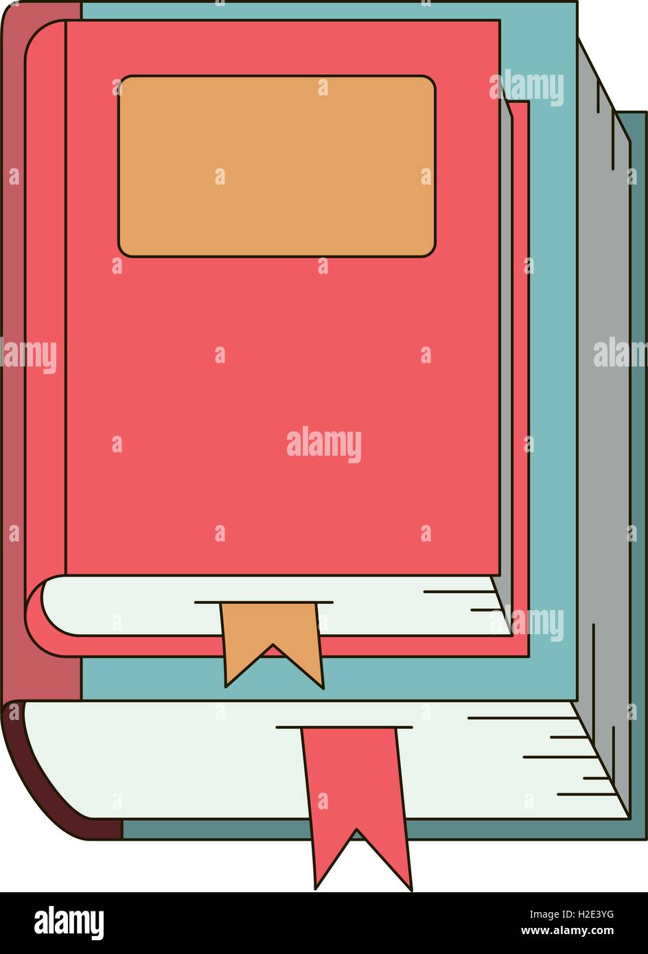 Isolated literature book design Stock Vector Image & Art - Alamy