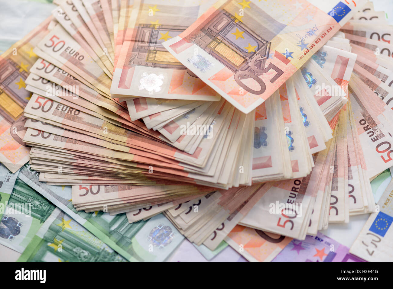 euro cash background closeup Stock Photo - Alamy