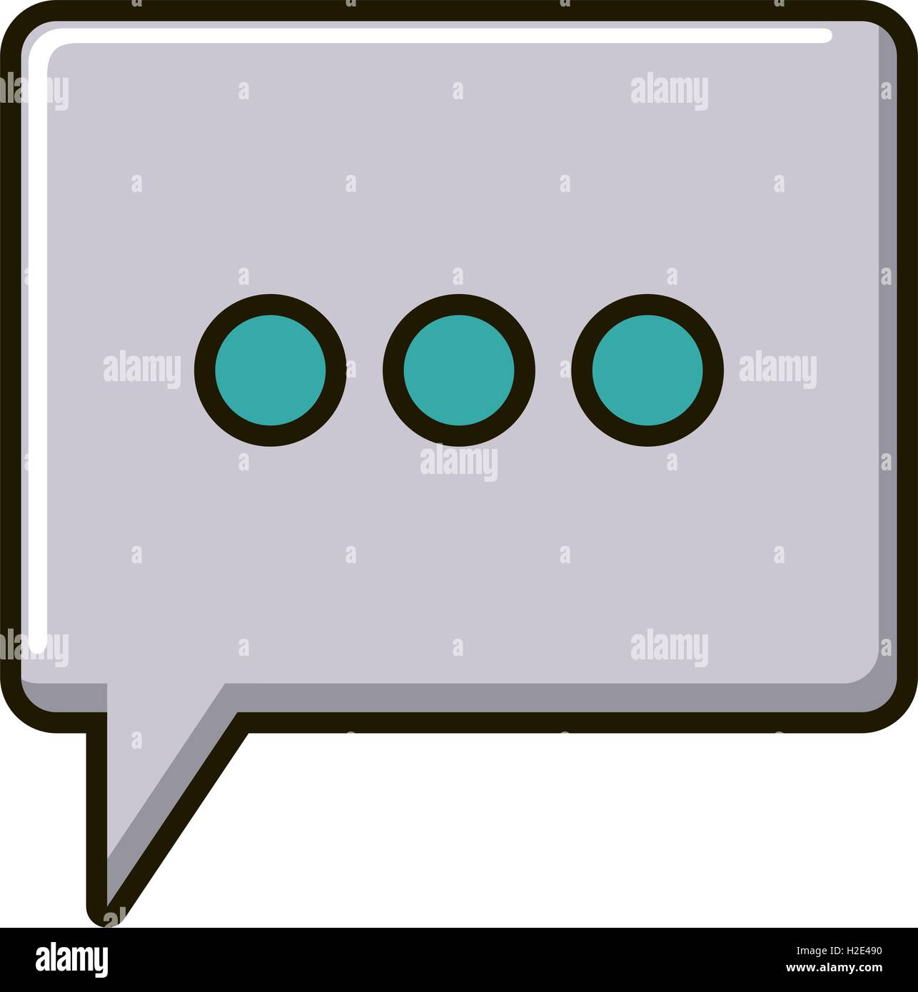 Isolated communication bubble design Stock Vector Image & Art - Alamy