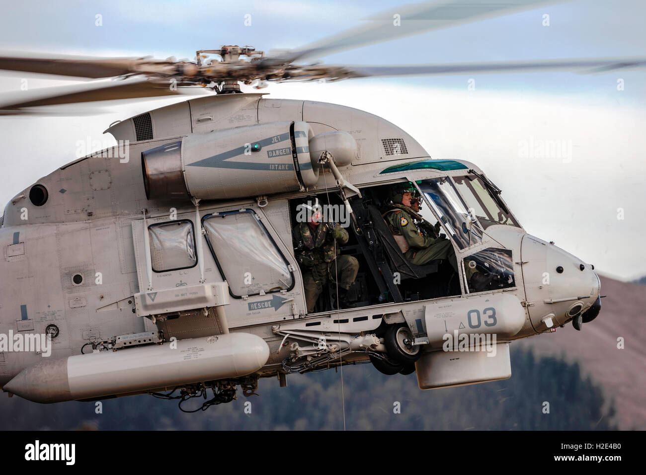 Royal New Zealand Navy Kaman SH-2G Super Seasprite anti submarine ...