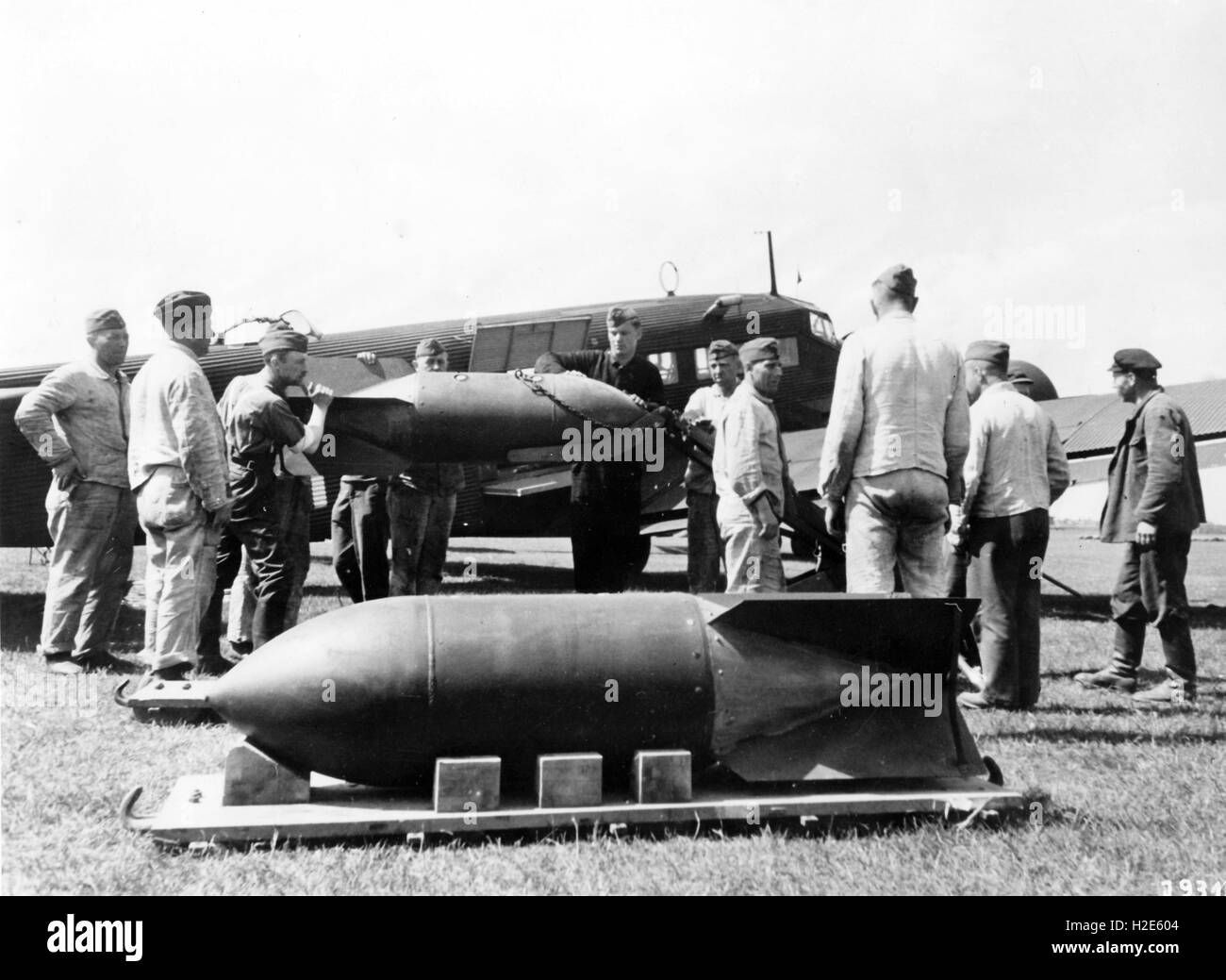 The Nazi propaganda image depicts soldiers of the German Wehrmacht ...