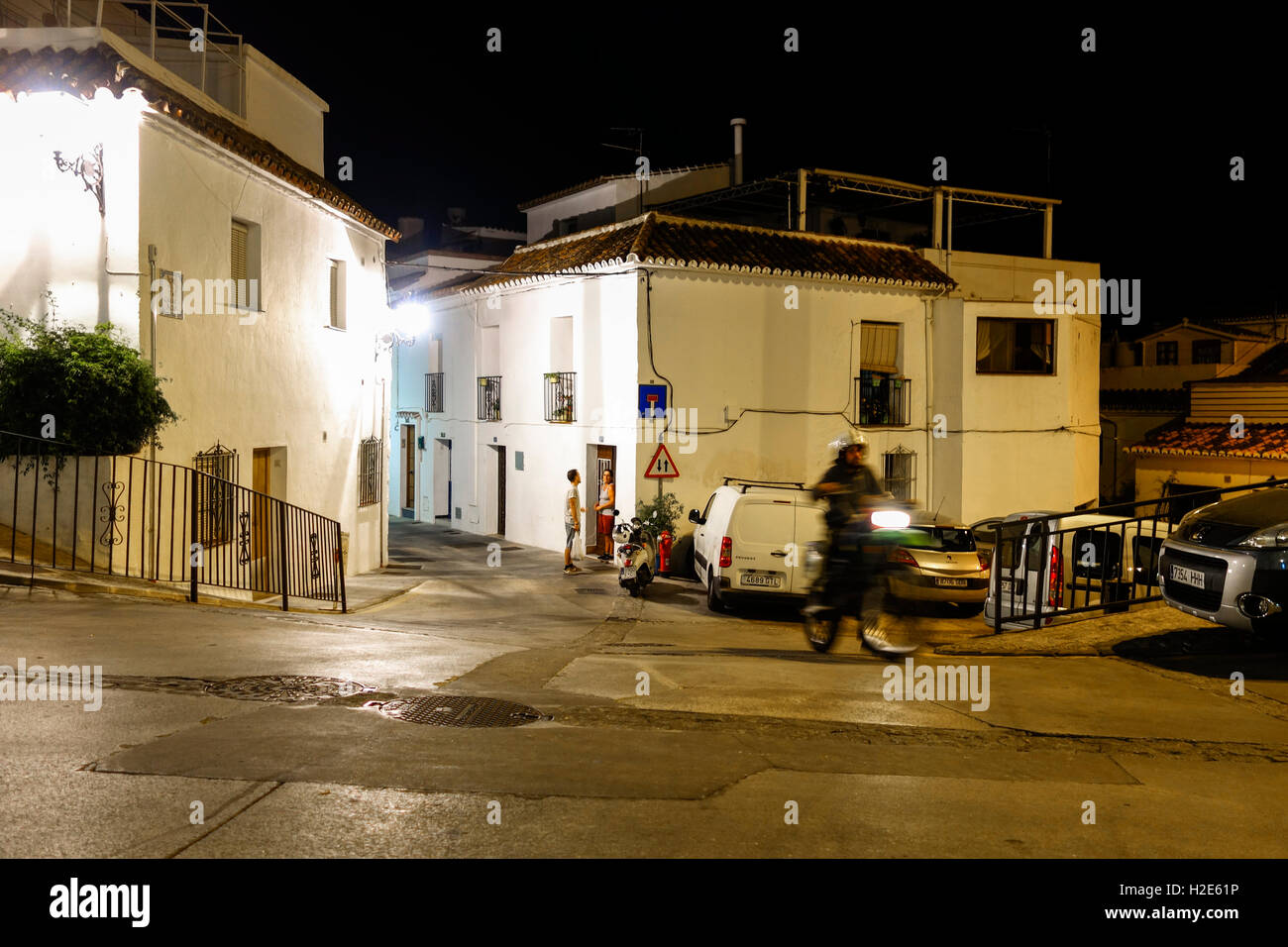 Traditional spanish village street hi-res stock photography and images ...
