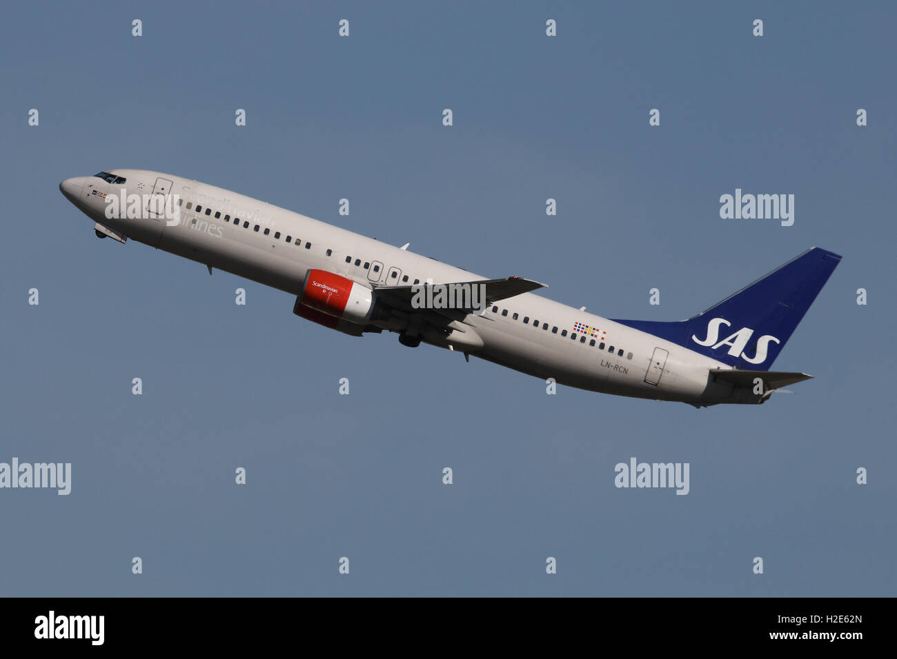 SAS SCANDANVIAN 737 Stock Photo - Alamy