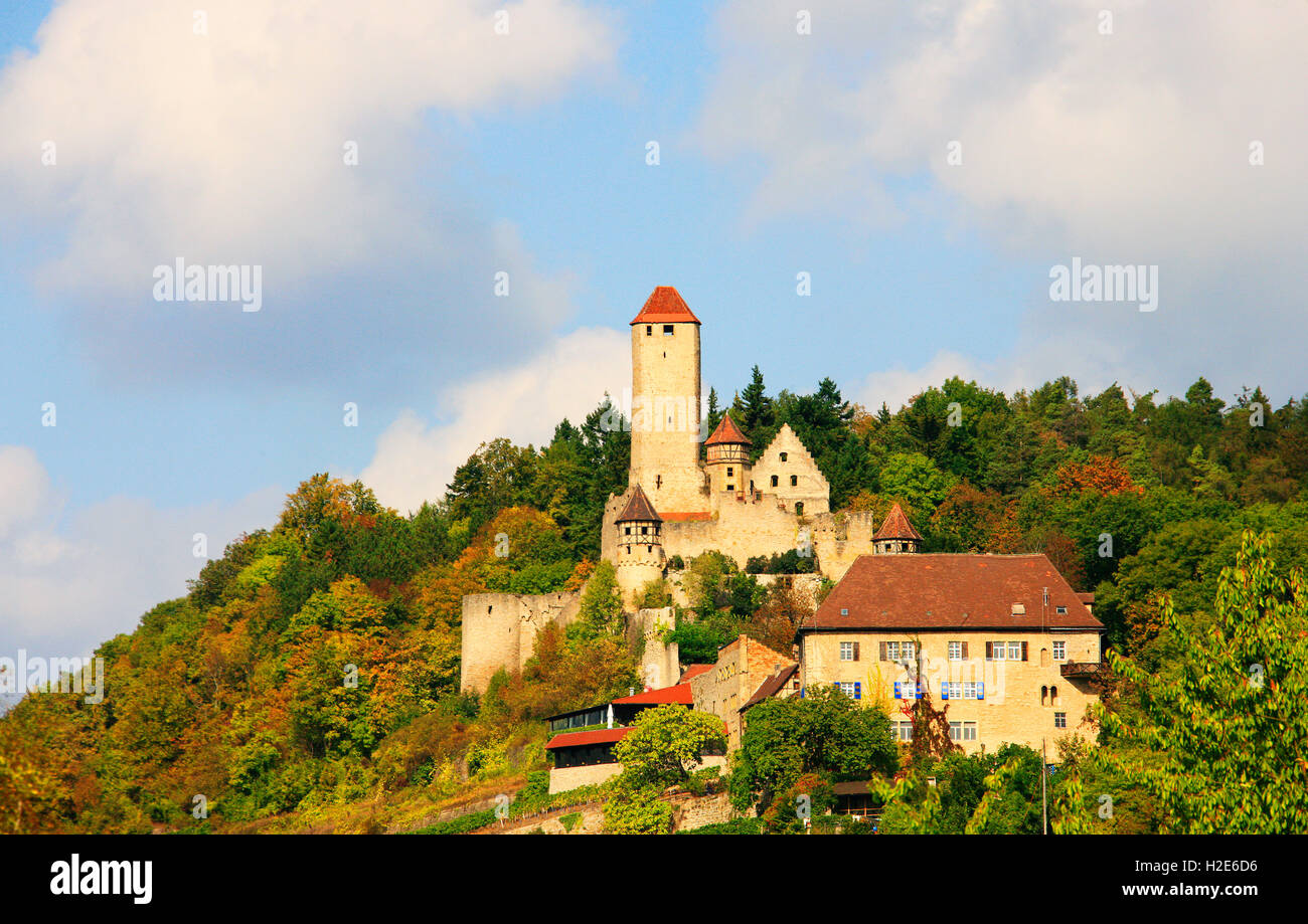 Hornberg castle in neckarzimmern hi-res stock photography and images ...