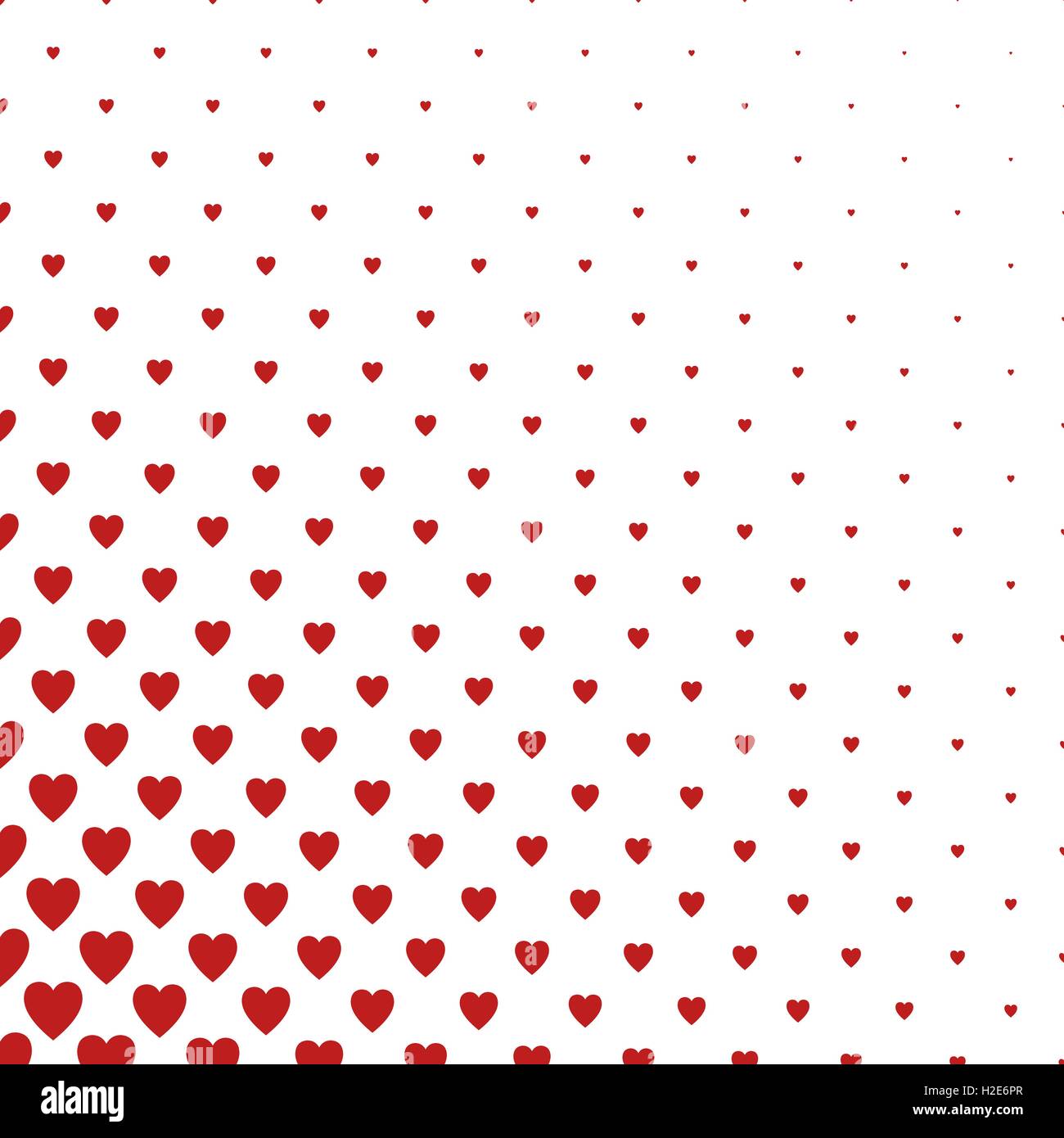 Red and white heart pattern background Stock Vector Image & Art - Alamy