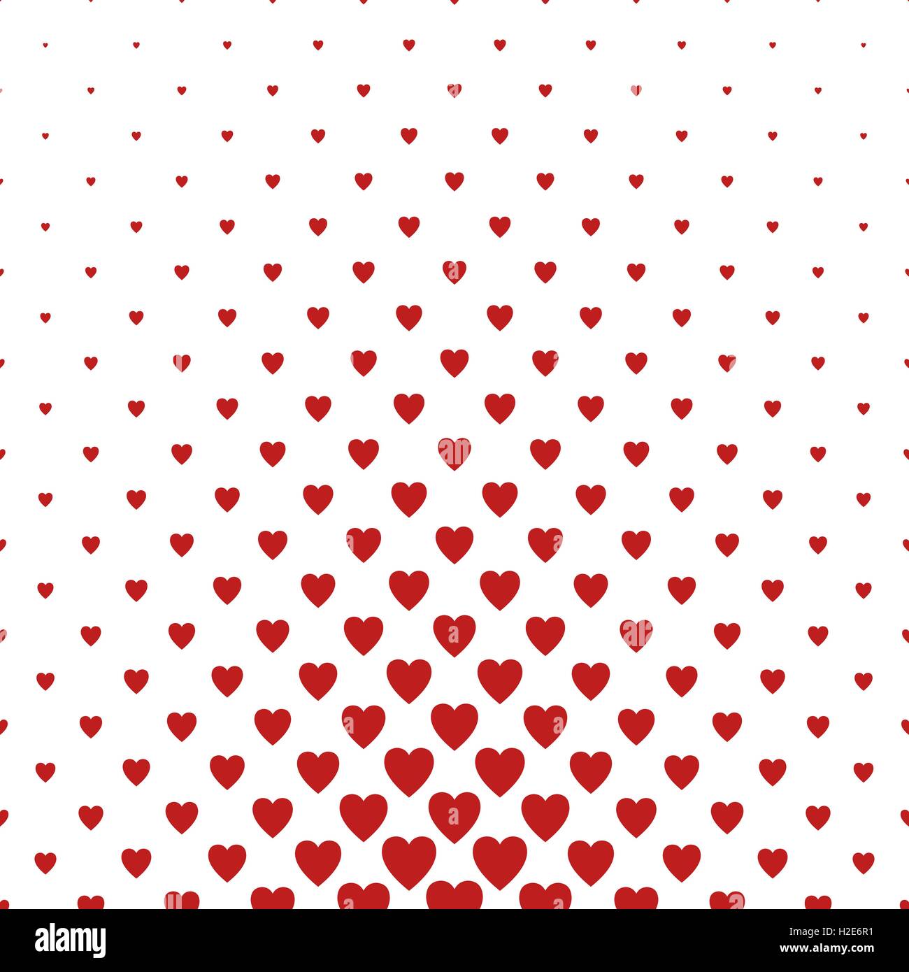 Red heart pattern background design Stock Vector Image & Art - Alamy