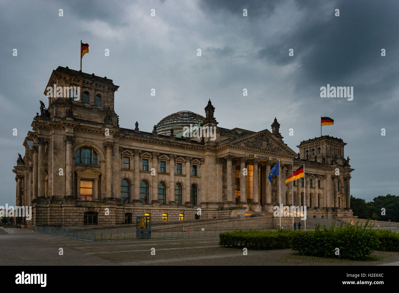 Reichstag, German Parliament, Government District, Berlin, Germany ...