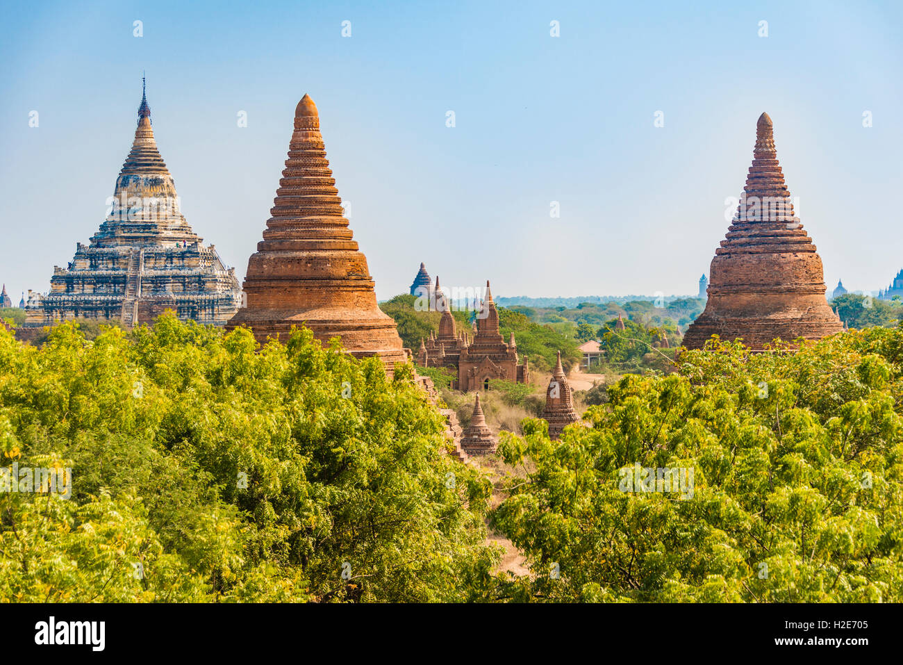 Ancient temples, pagodas, Bagan, Myanmar Stock Photo - Alamy