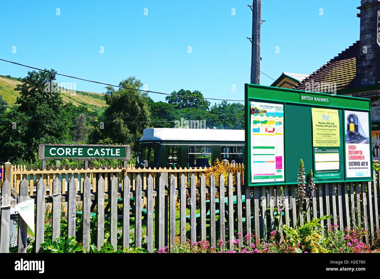 Railways sign board hi-res stock photography and images - Alamy