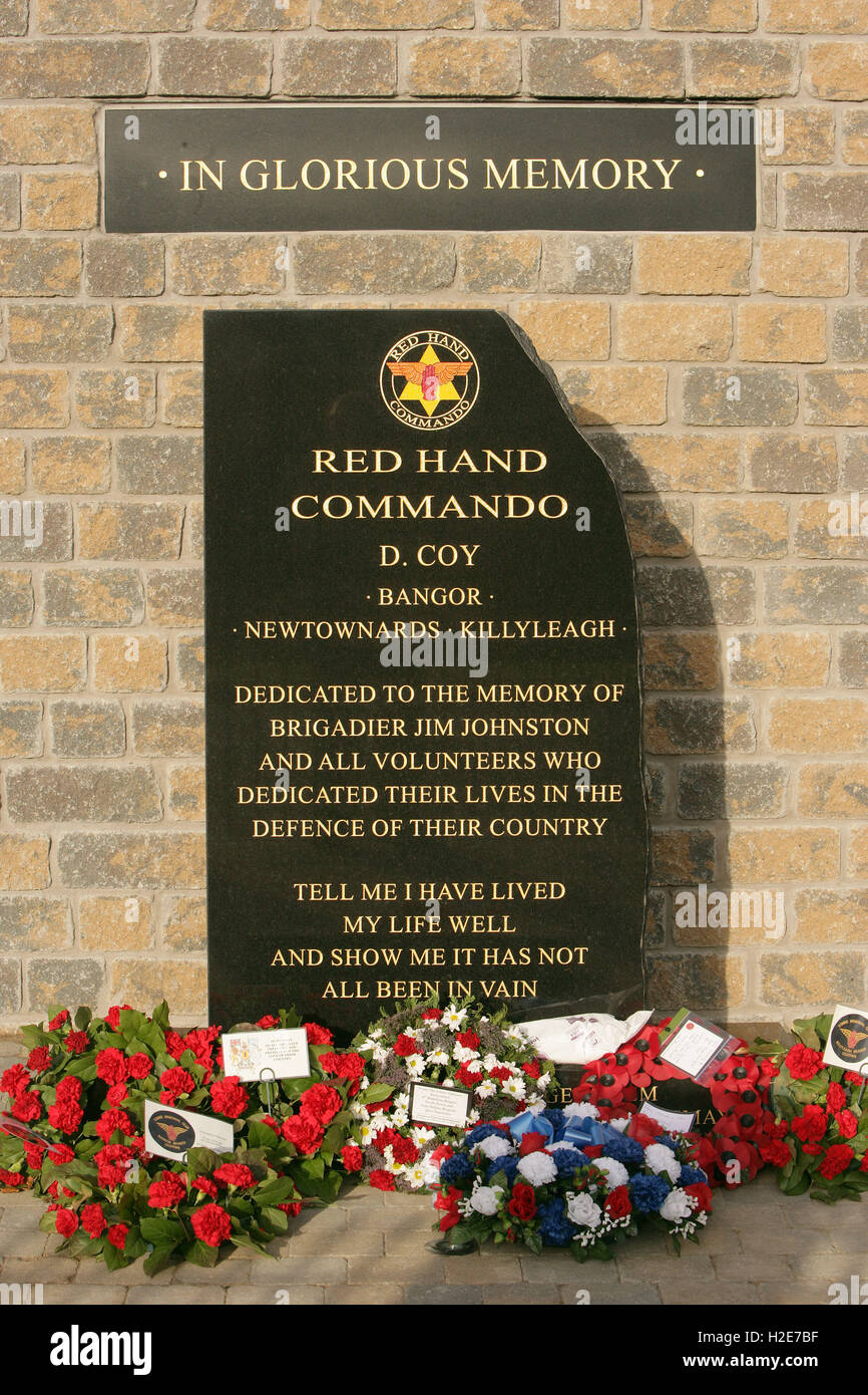 The controversial Garden of Reflection memorial in the Loyalist ...