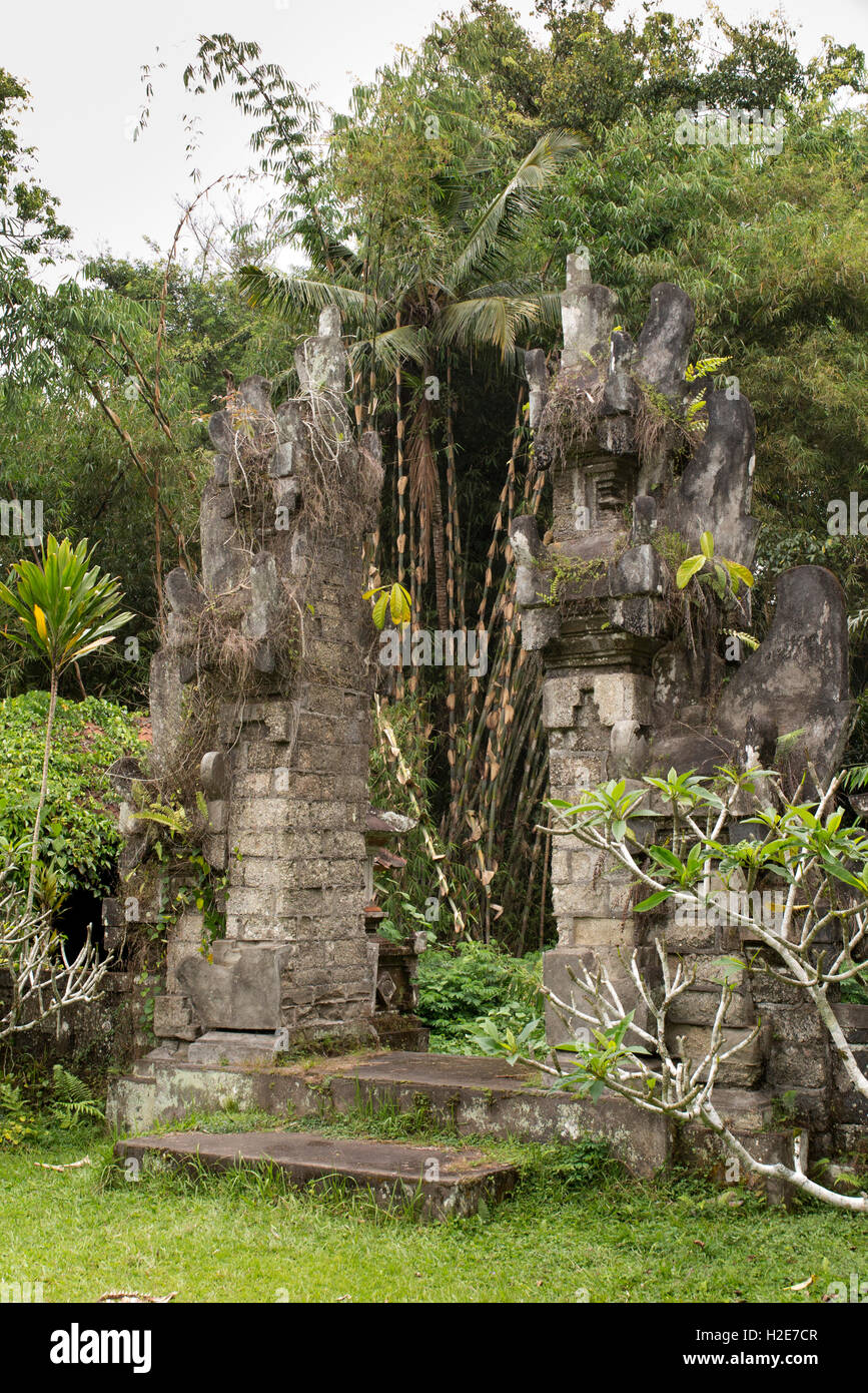 Indonesia, Bali, Payangan, Buahan village, Pura Nataran Sangyang Tega ...