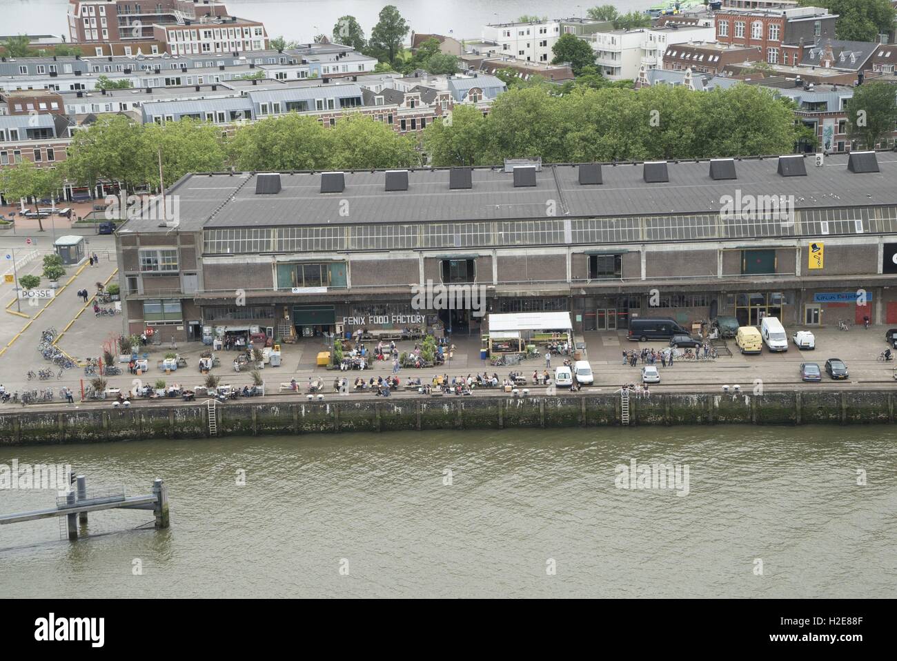 Fenix Food Factory in Rotterdam on Rijnhaven, 15.6.2016 | usage ...