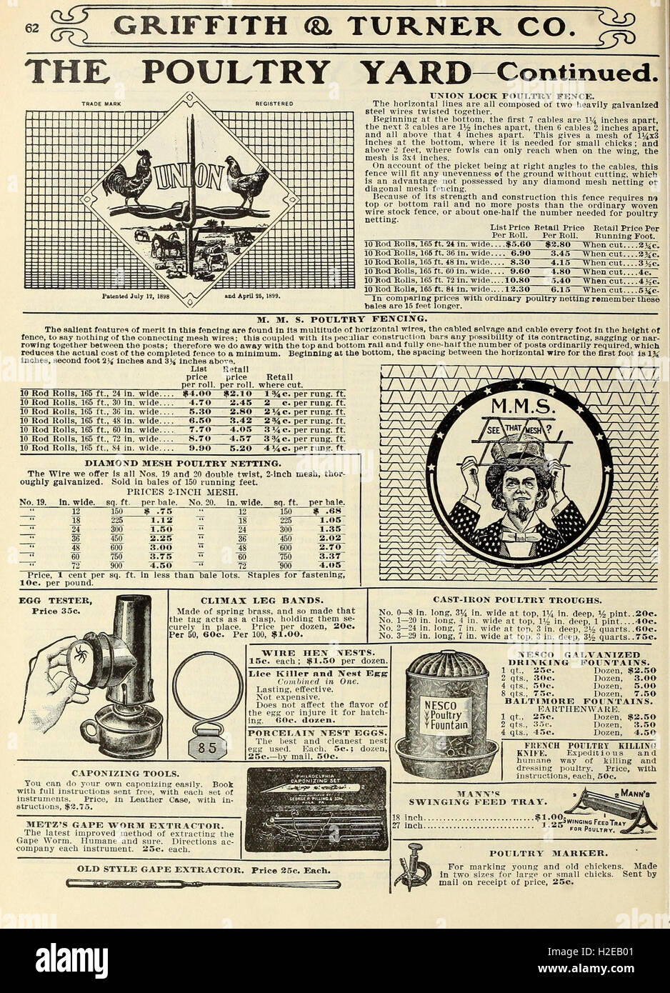A historical reference to Griffith and Turner Co. from 1905, focusing ...