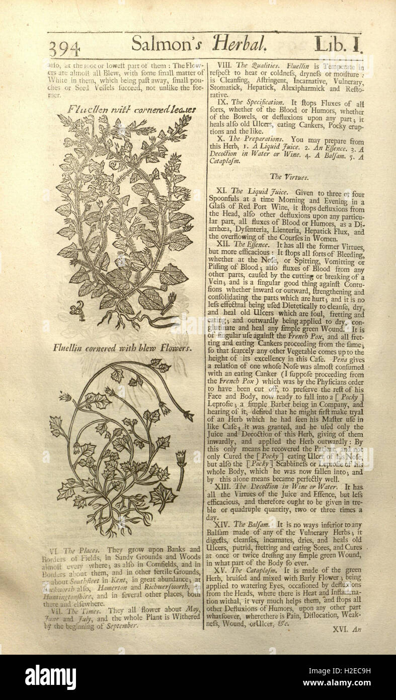 This English herbal provides a historical overview of plant species ...