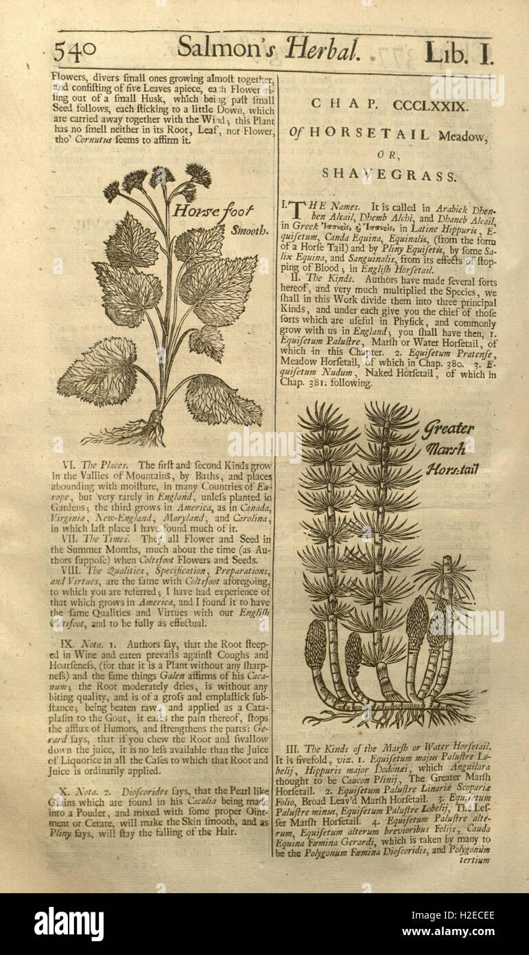 'Botanologia, the English herbal' is a comprehensive botanical text ...