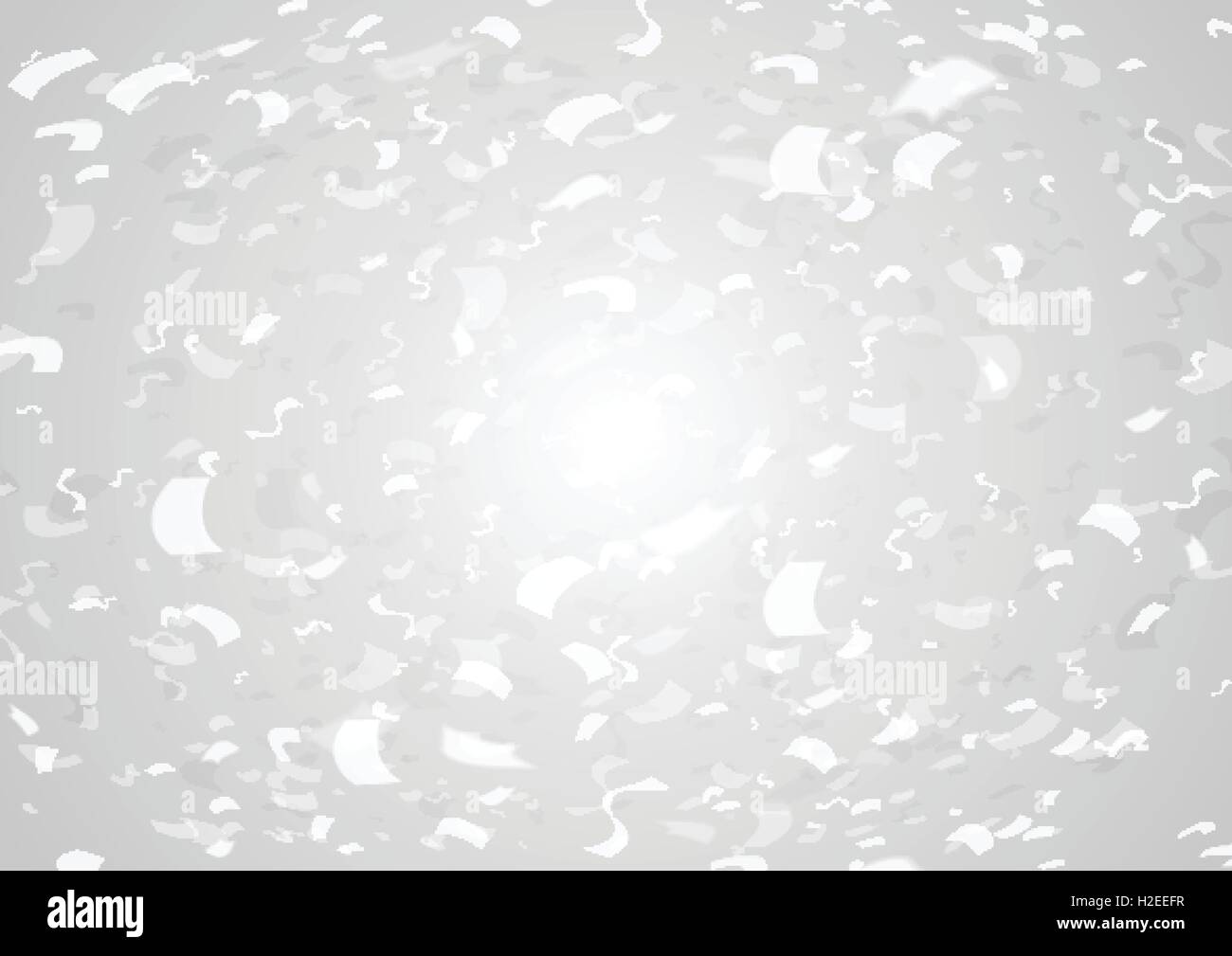 Grey white shiny confetti abstract background. Vector art design Stock ...