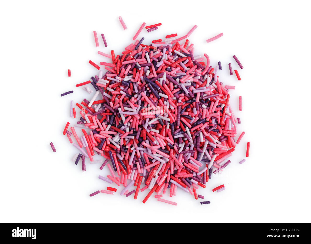 Colorful confectionery sprinkling, decoration for cake and bakery, a ...