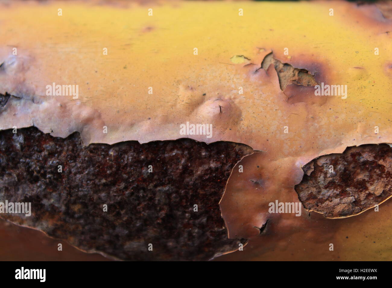 closeup of a rusted iron bar Stock Photo - Alamy