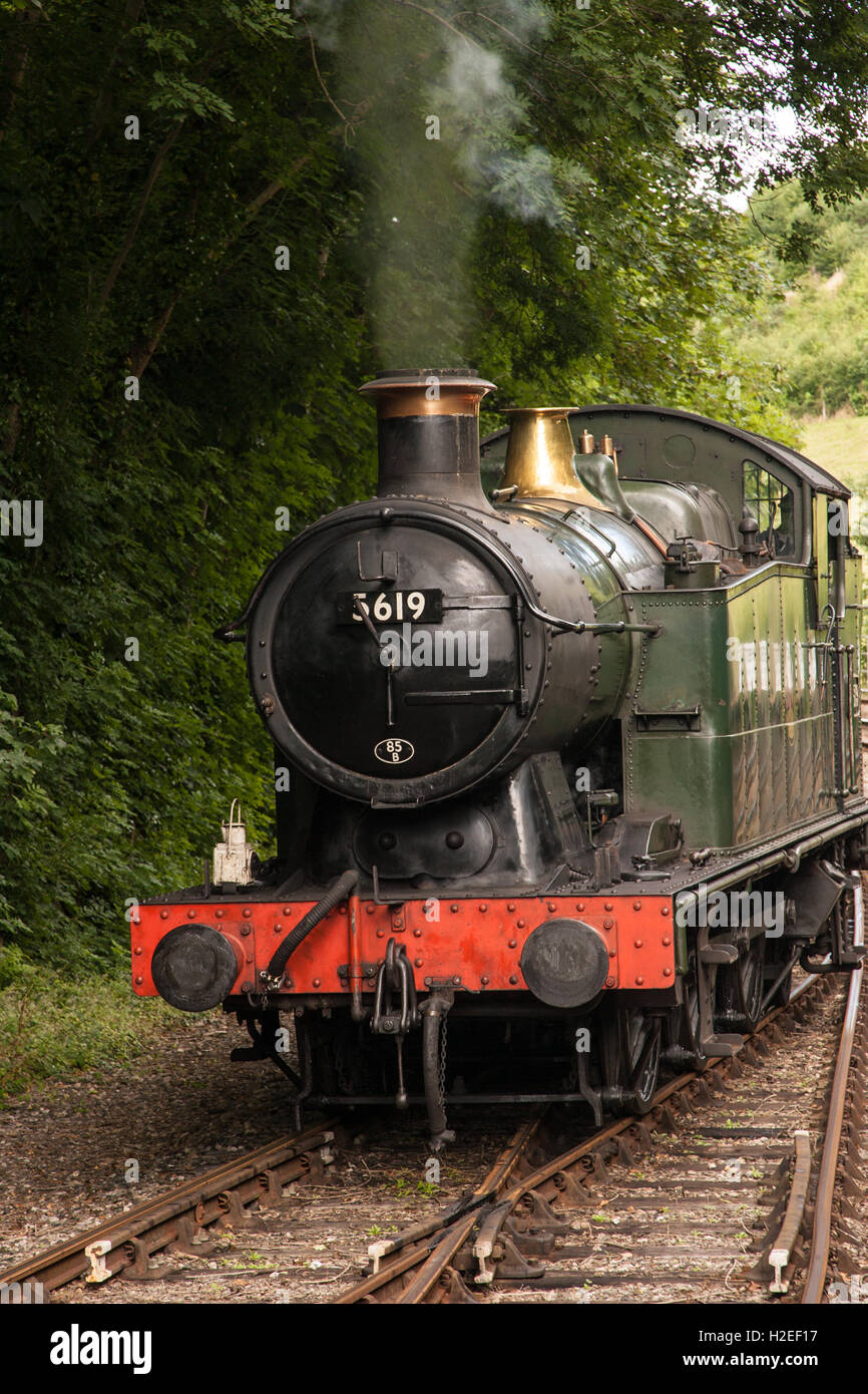 Bodmin railway steam train Stock Photo - Alamy