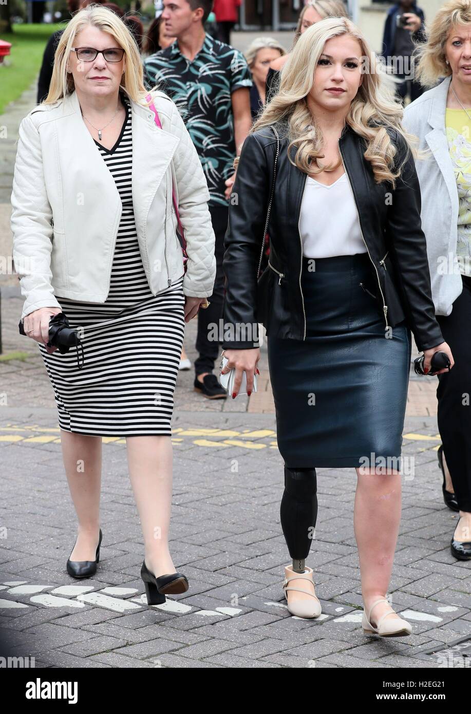 Alton Towers theme park Smiler ride accident victim Vicky Balch (right ...