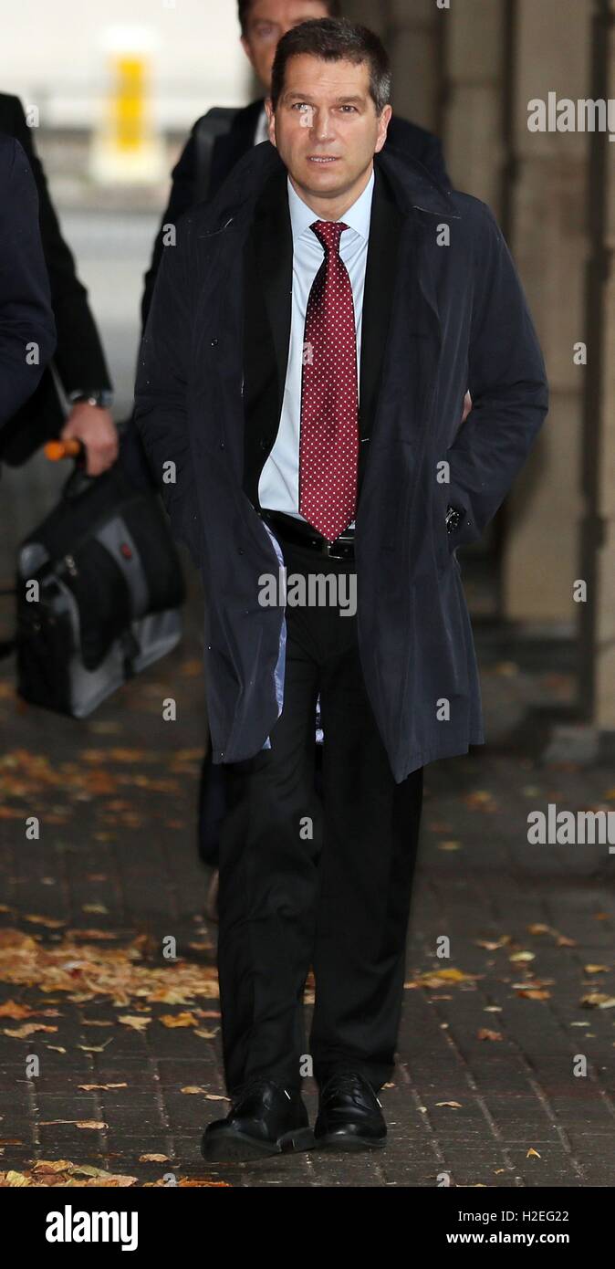 Merlin Attractions Operations CEO Nick Varney arrives at Stafford Crown ...