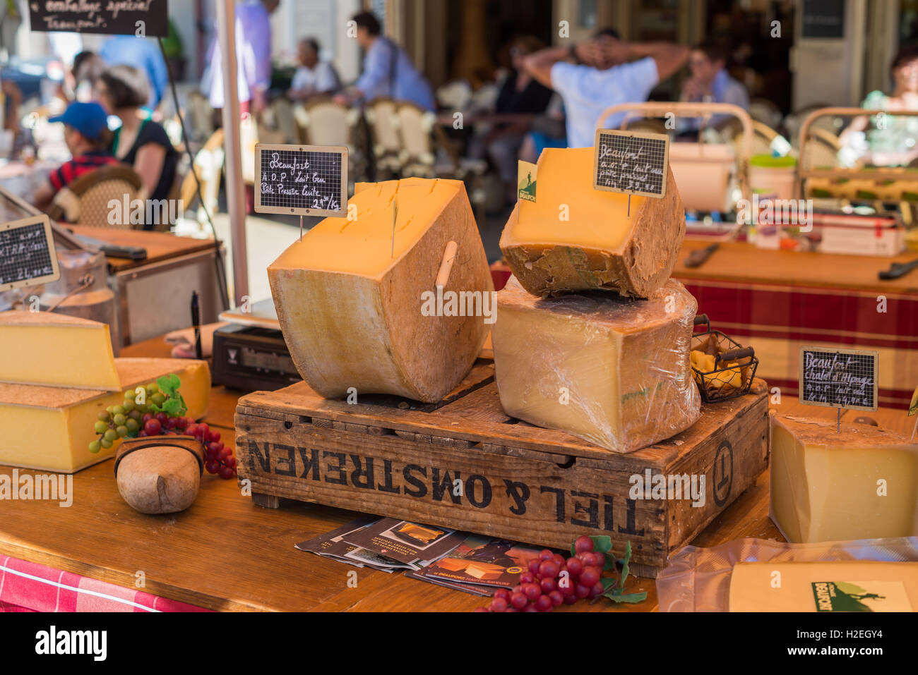 Food market beaune burgundy france hi-res stock photography and images ...