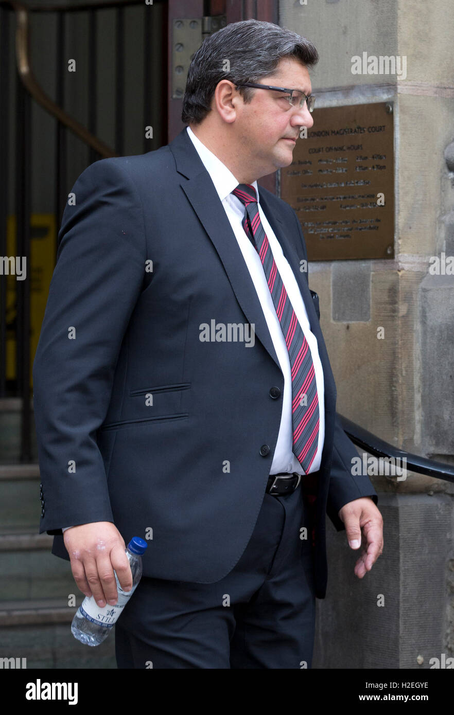 Andronicos Sideras, 54, outside City of London Magistrates' Court in ...