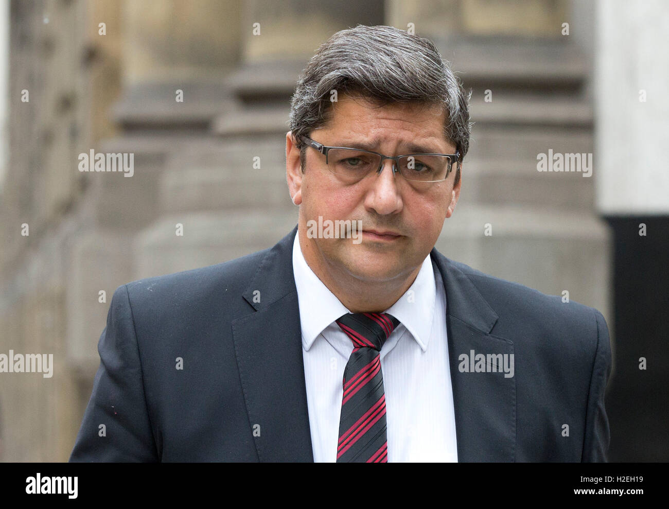 Andronicos Sideras, 54, outside City of London Magistrates' Court in ...