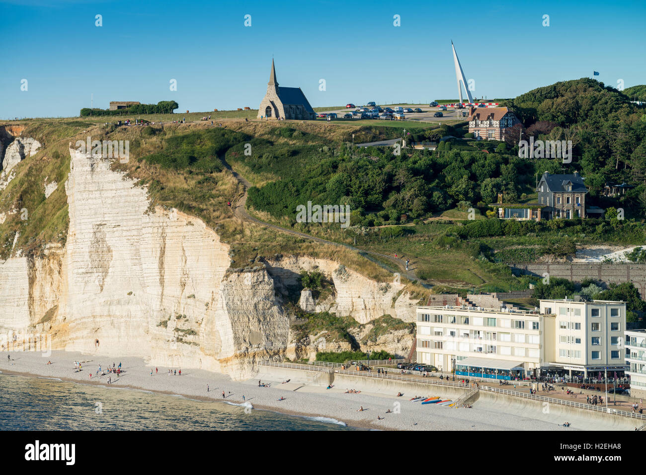 Etretat, Upper Normandy, France, EU, Europe Stock Photo - Alamy