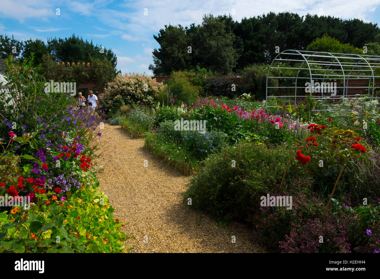 Old Vicarage Gardens, East Ruston, Norfolk, UK Stock Photo - Alamy