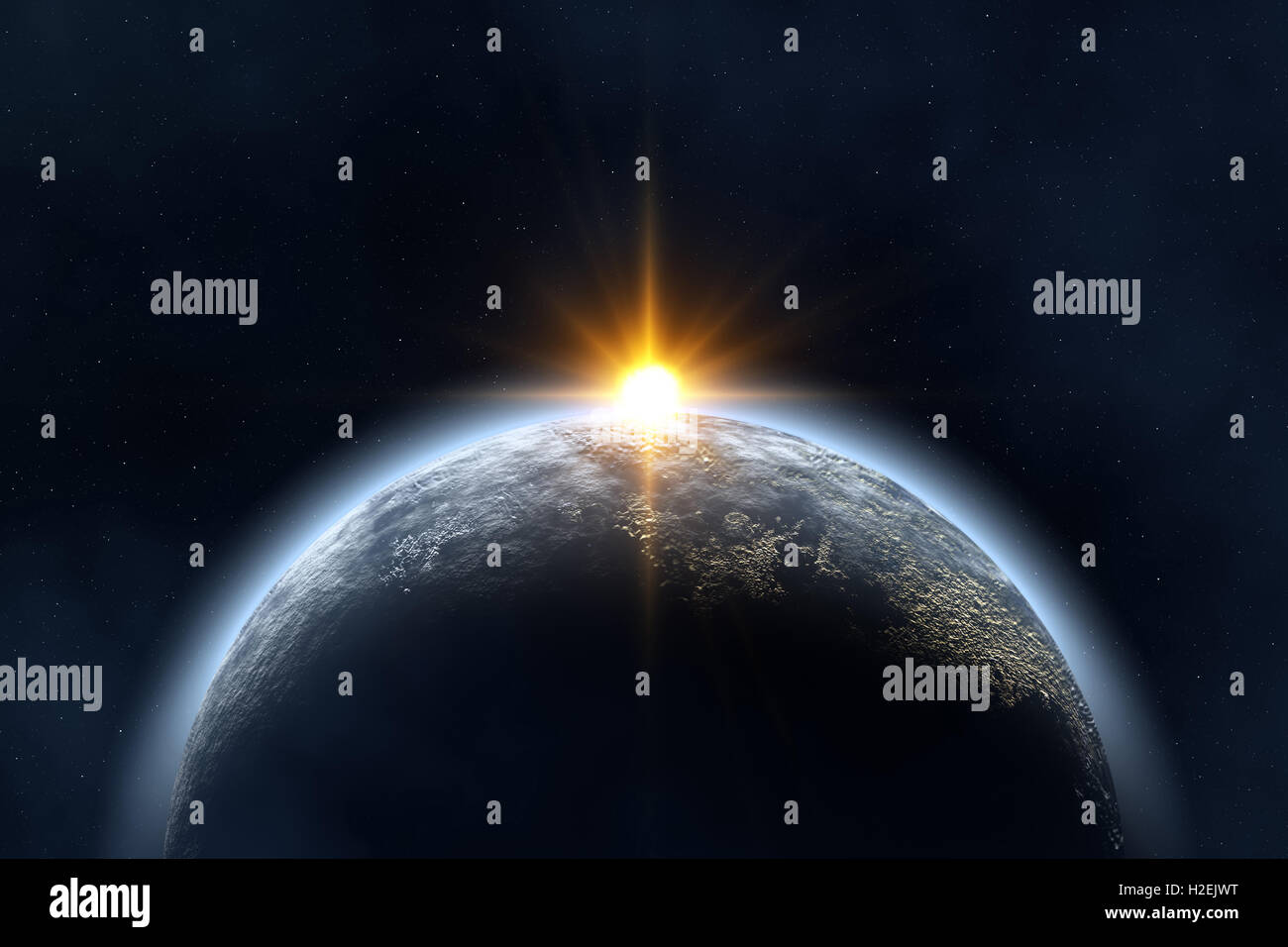Satellite image earth sun hi-res stock photography and images - Alamy