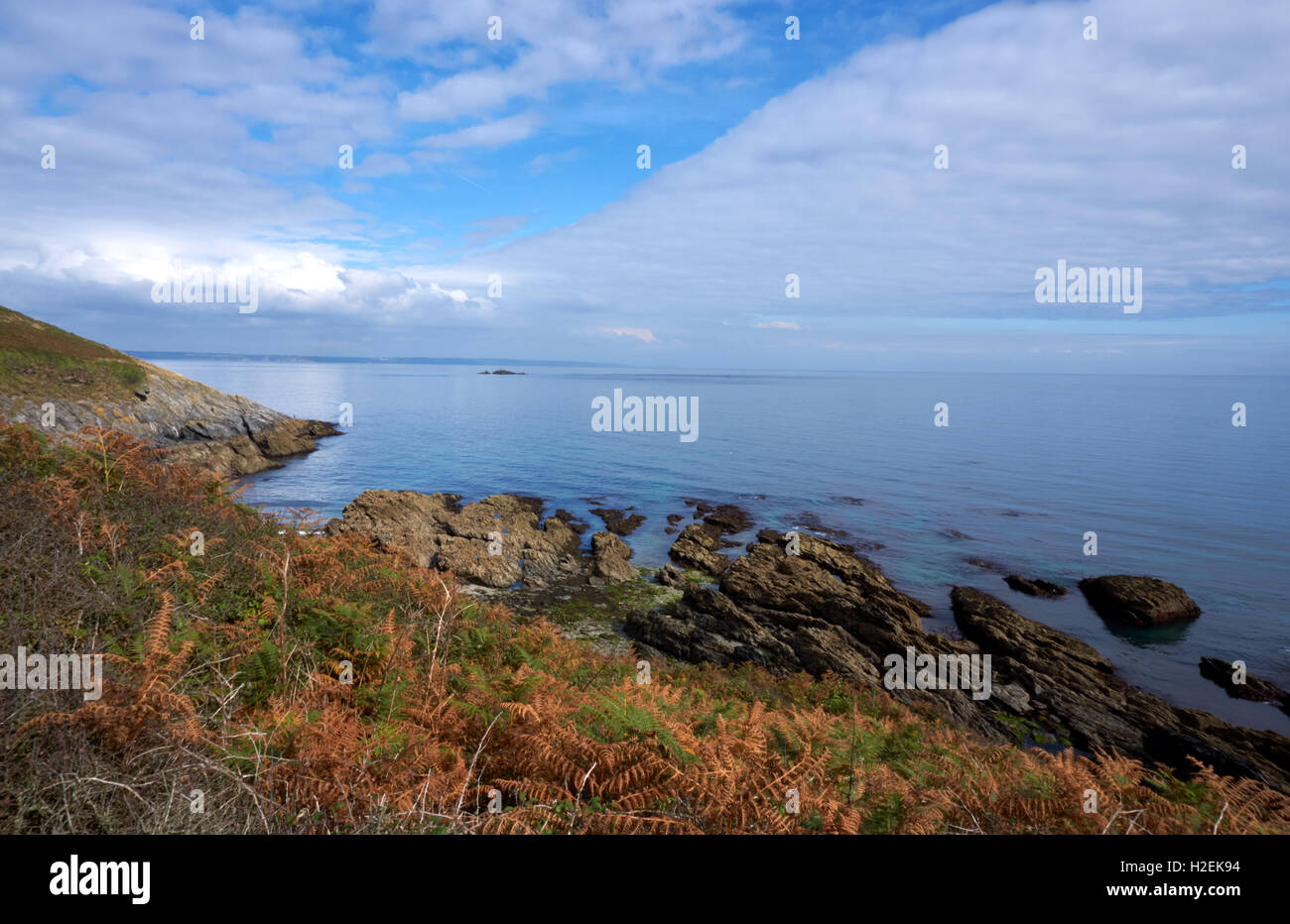Vault beach and dodman point hi-res stock photography and images - Alamy