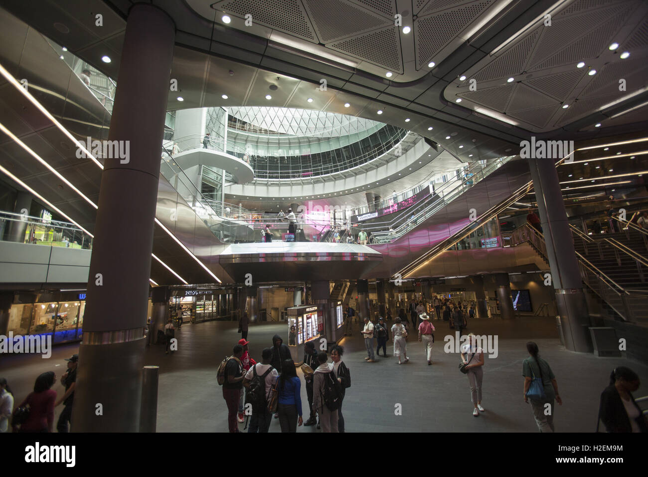 The Fulton Center is a transit center and retail complex centered at ...
