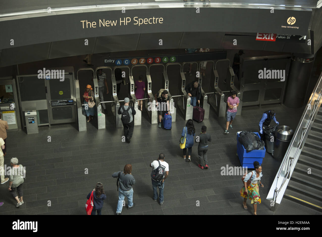 The Fulton Center is a transit center and retail complex centered at ...