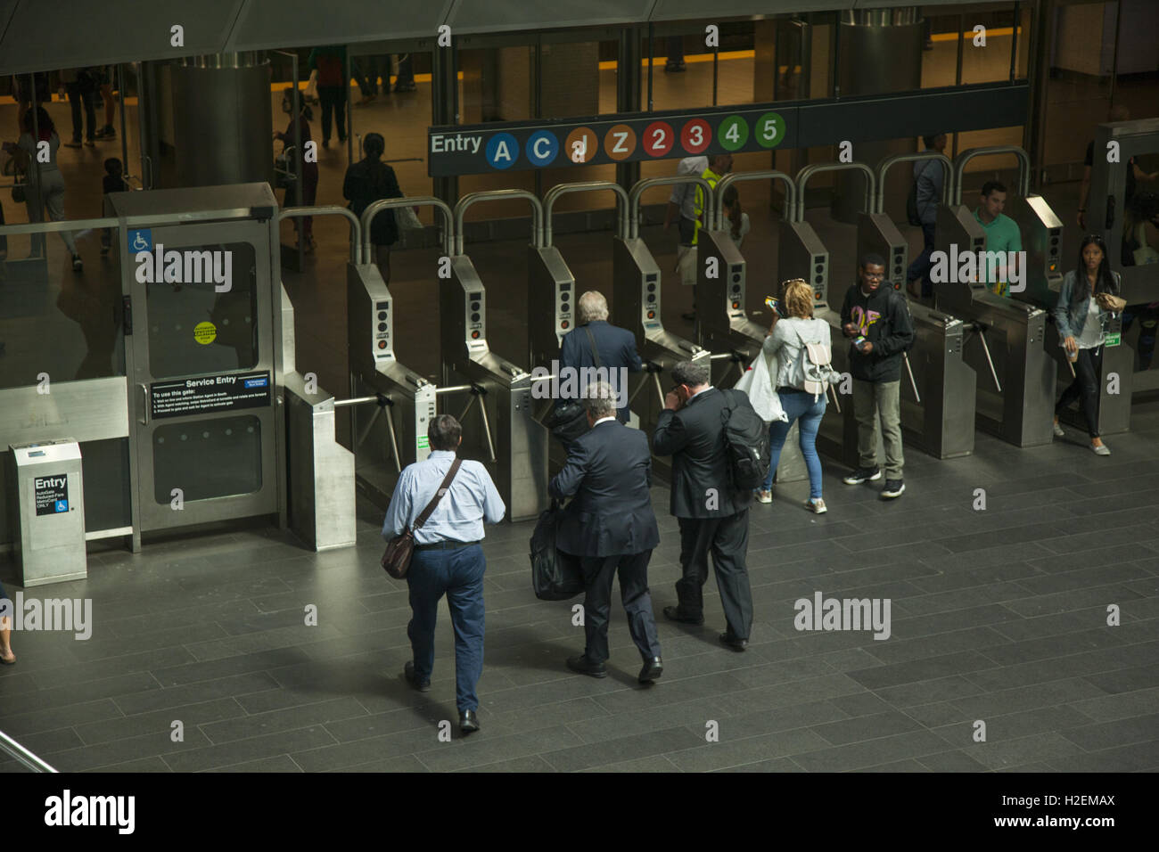 The Fulton Center is a transit center and retail complex centered at ...