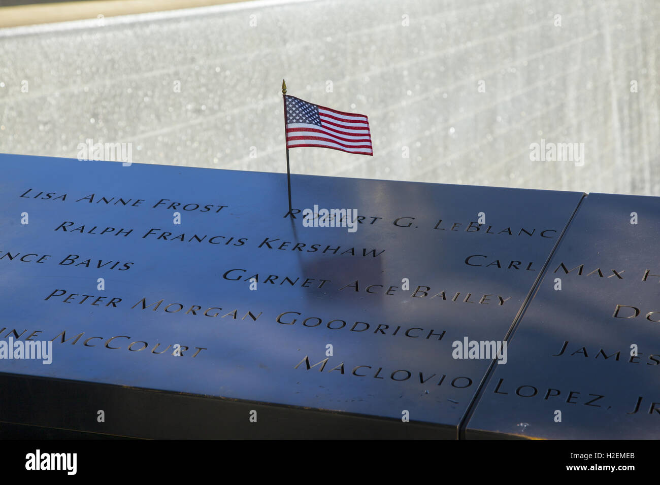 Names of those lost during the 911 attack at the World Trade Center on ...