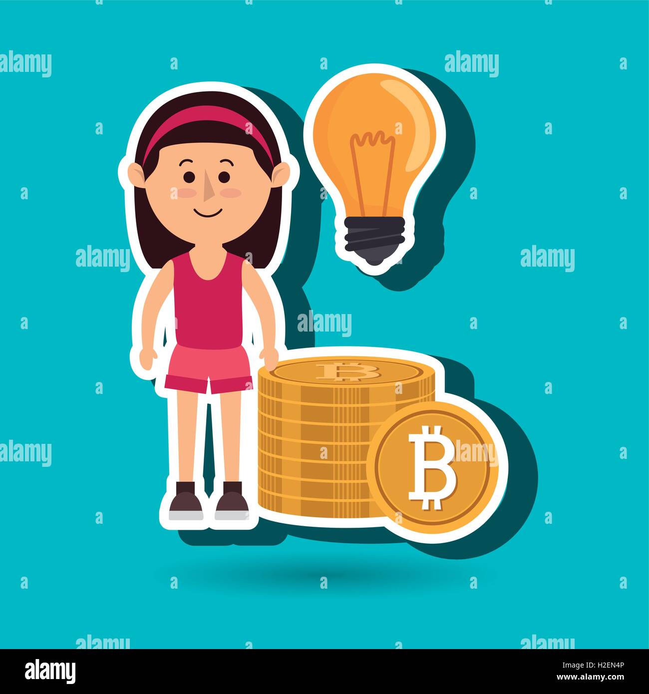 Women mast Stock Vector Images - Alamy