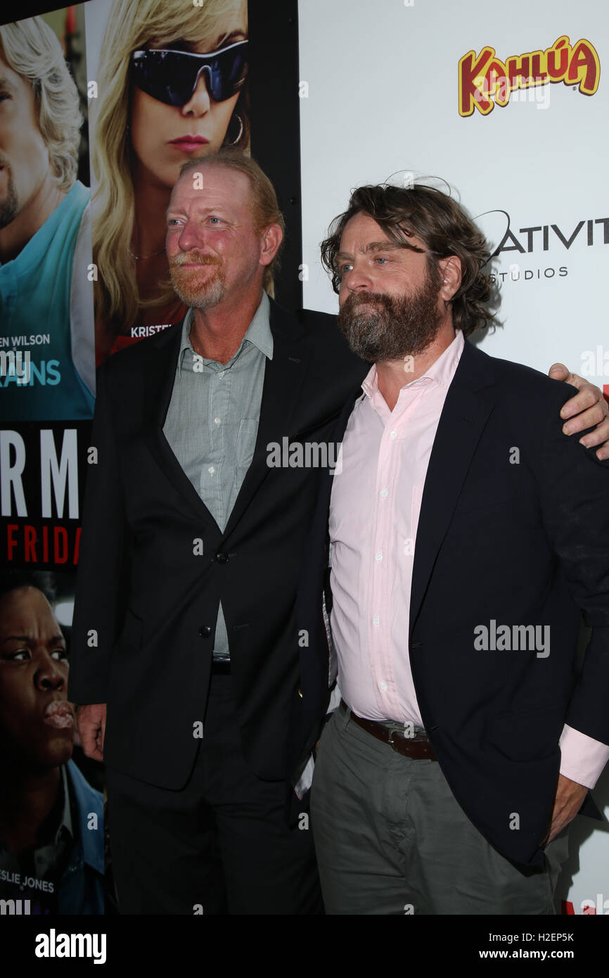 Hollywood, California, USA. 26th September, 2016. David Ghantt, Zach ...