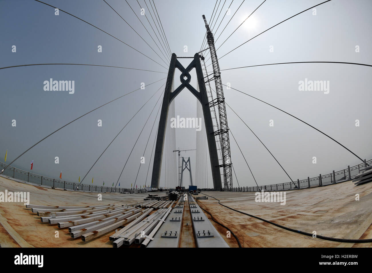 Zhuhai, China's Guangdong Province. 26th Sep, 2016. A tower of the ...