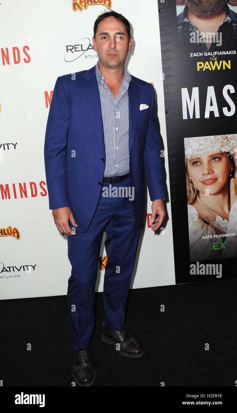 Los Angeles, CA, USA. 26th Sep, 2016. Joey Tufaro at arrivals for ...