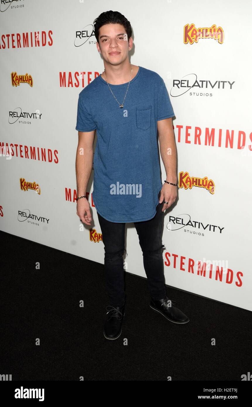 Los Angeles, CA, USA. 26th Sep, 2016. Louis Giordana at arrivals for ...