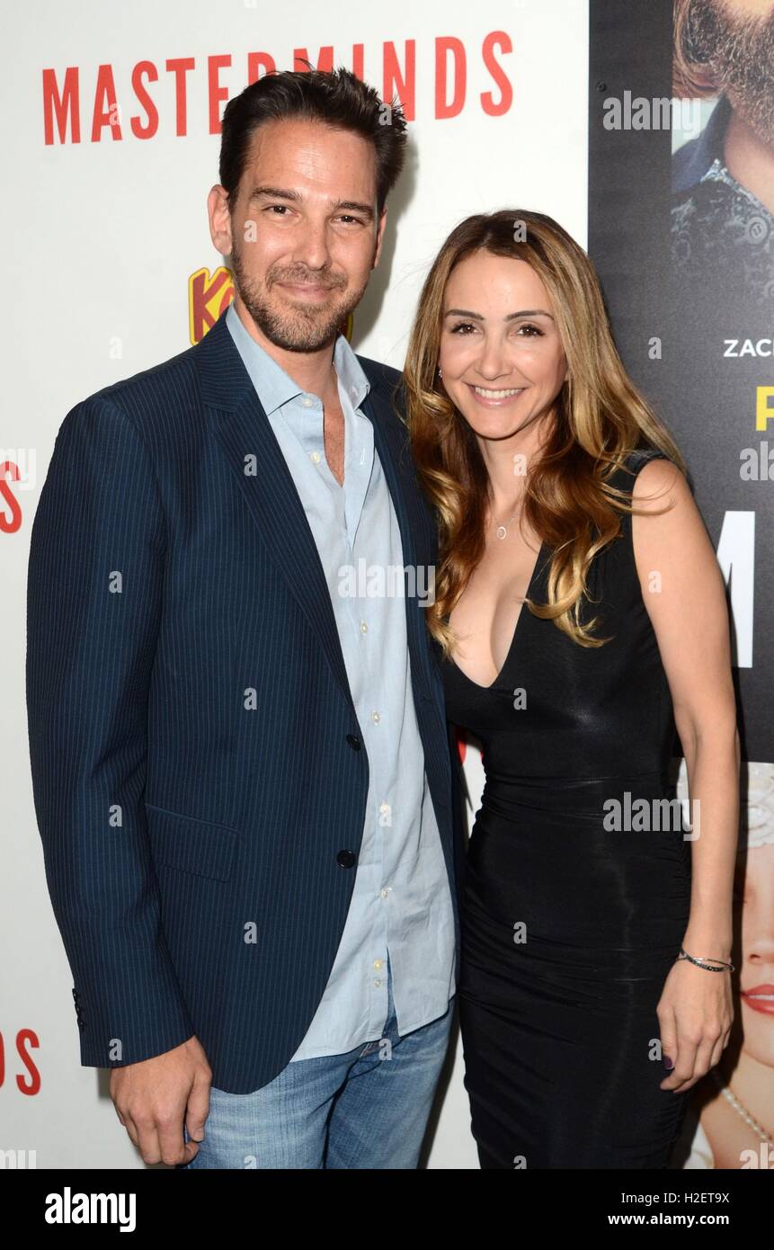 Los Angeles, CA, USA. 26th Sep, 2016. Matthew Kavanaugh, Shira Scott at ...