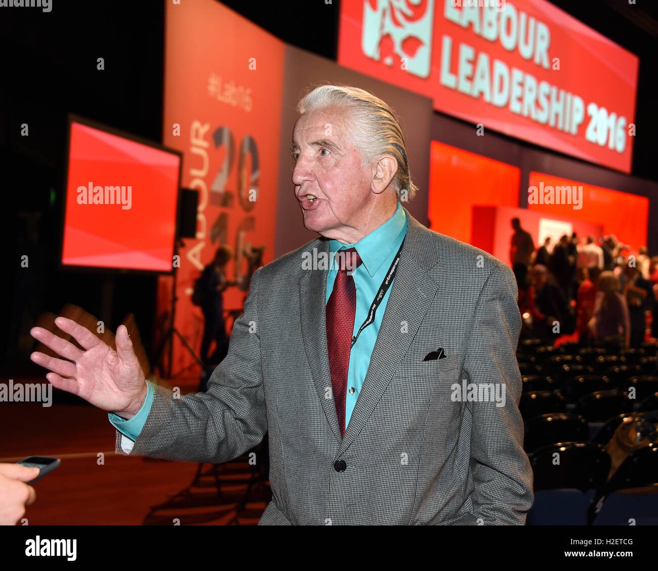 Dennis Skinner MP Bolsover Stock Photo - Alamy