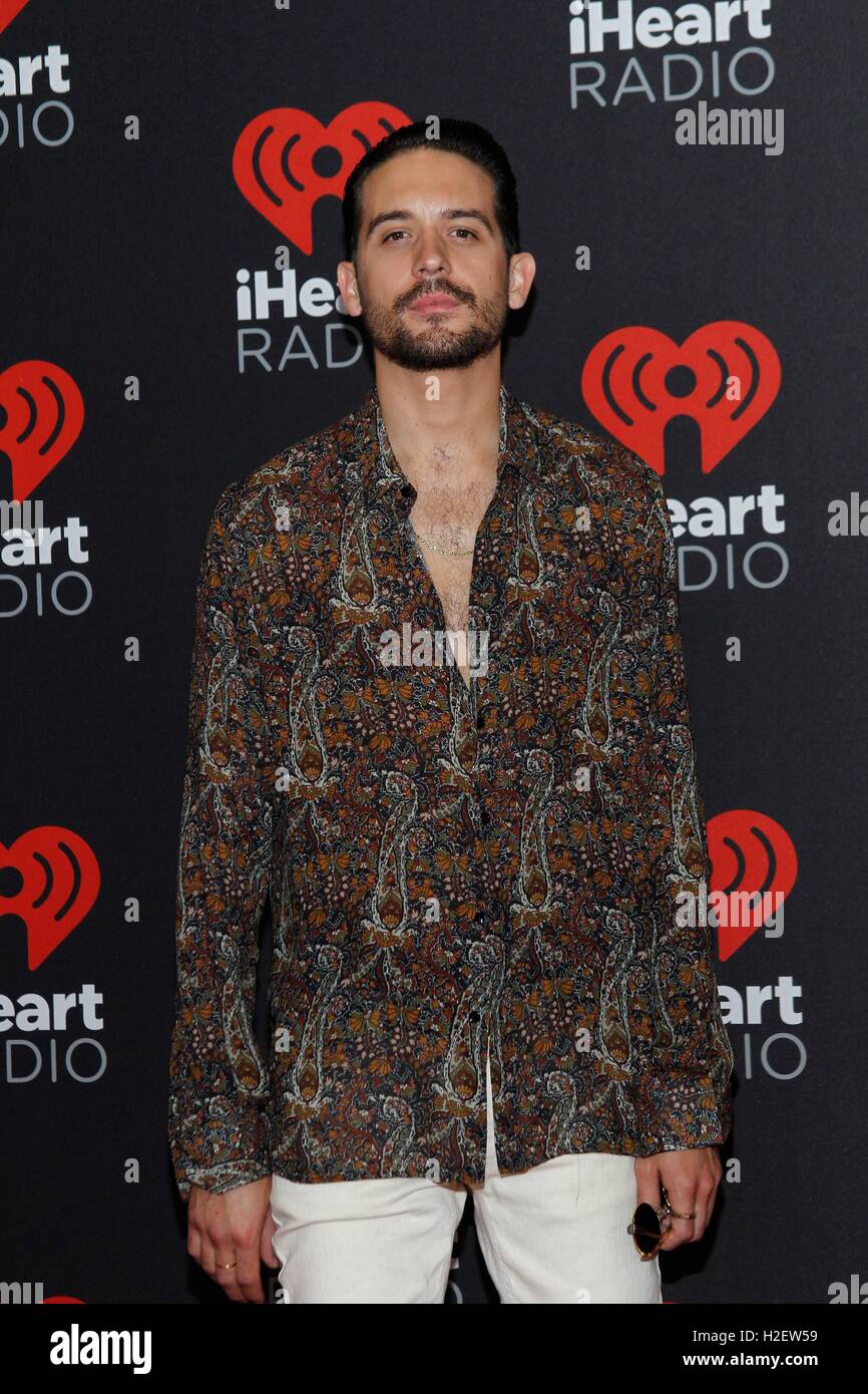 Las Vegas, NV, USA. 24th Sep, 2016. G-Eazy at arrivals for 2016 ...